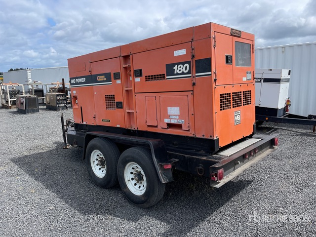 2000 Multiquip DCA-180SSK 180 kW Mobile Generator Set in Chehalis ...