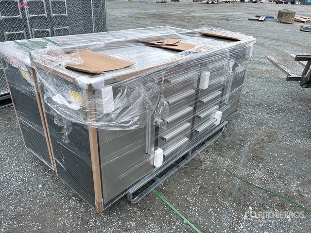 Quantity of (2) 2024 Uppro 10D 7 ft 10-Drawer Workbench (Unused ...