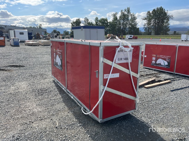 2024 Uppro 308515R 85 ft x 30 ft x 15 ft Dome Frame Storage Building ...