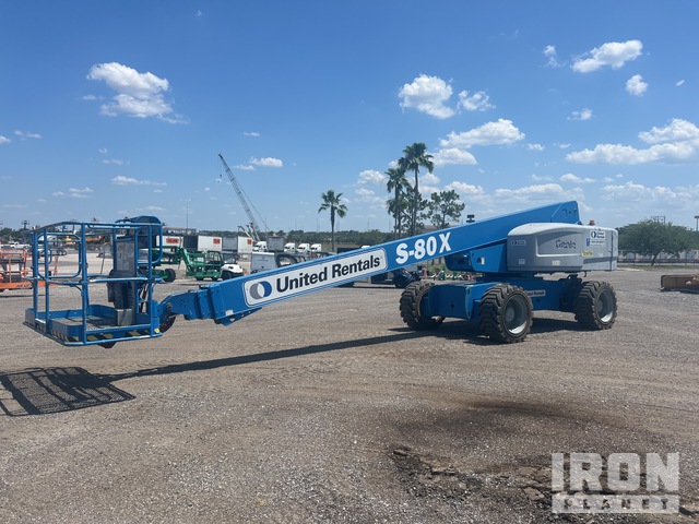 2014 Genie S80X 4WD Diesel Telescopic Boom Lift | Ritchie Bros. Auctioneers