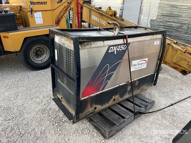 2013 Lincoln DX450 46 A Skid-Mounted Multi-Process Engine Driven Welder ...