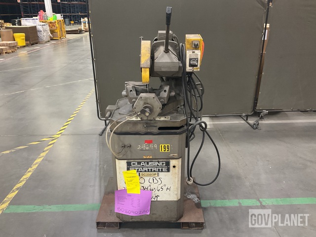 Surplus Clausing Startrite SC350D Cold Saw in Chambersburg ...