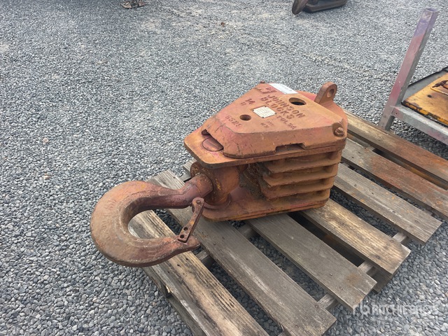 Johnson 28 ton 4 Sheave Hook Block | Ritchie Bros. Auctioneers