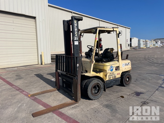 2004 Hyster H65XM 6500 lb Pneumatic Tire Forklift in Cedar Park, Texas ...