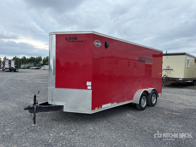 2022 Look 18 ft T/A Fire Suppression Enclosed Trailer | Ritchie Bros ...