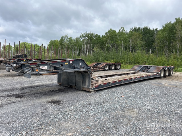 2021 Timmins LB54-3A60HT 60 ton Tri/A Double Drop Removable Gooseneck ...