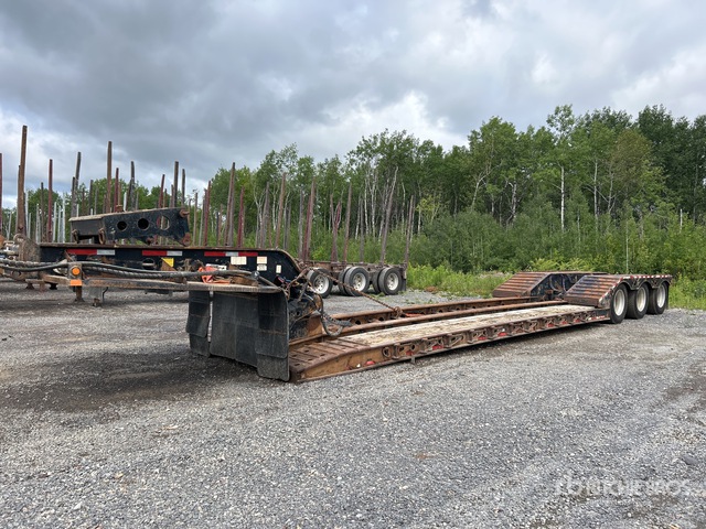 2019 Timmins LB54-3A60HT 60 ton Tri/A Double Drop Removable Gooseneck ...