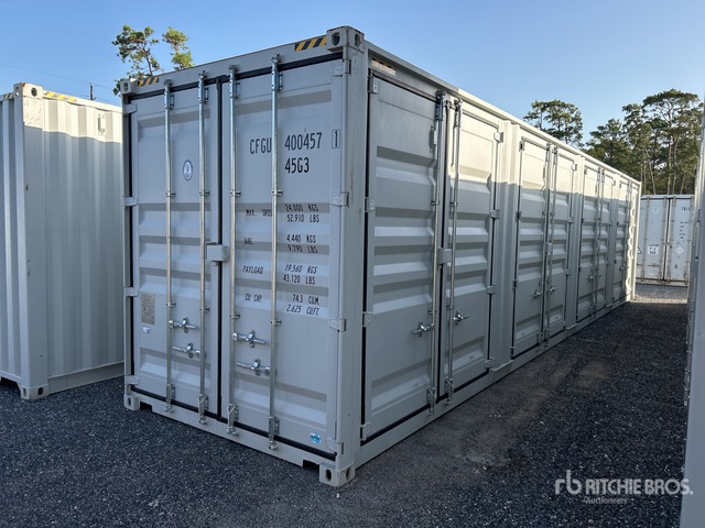 2024 AGT 40 ft One-Way High Cube Multi-Door Storage Container | Ritchie ...