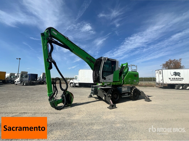 2020 Sennebogen 718E Tree Care Wheel Material Handler | Ritchie Bros ...