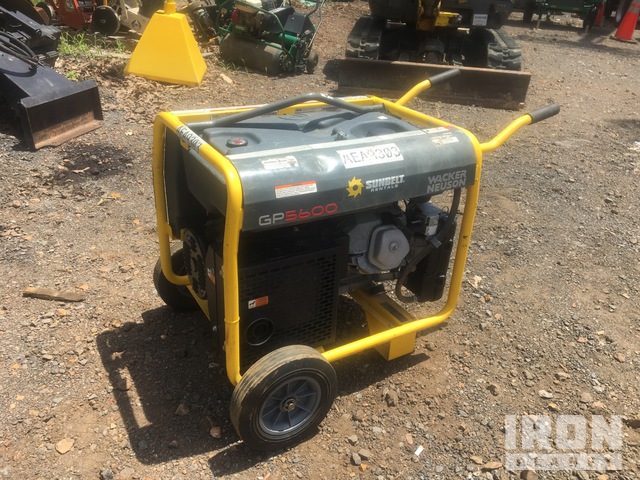 2017 Wacker Neuson GP5600A 168 kW Mobile Portable Generator Set in ...