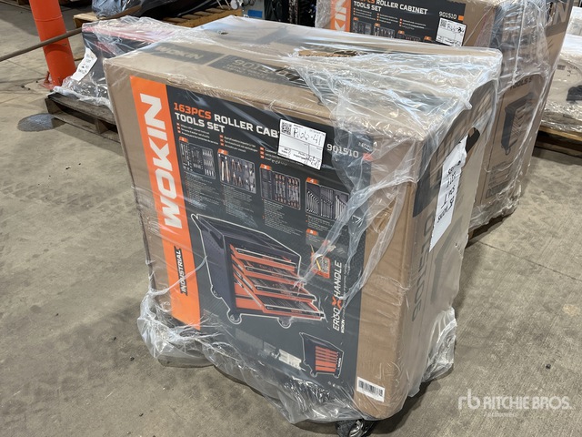 Wokin 163 PC 6 Drawer Rolling Tool Box | Ritchie Bros. Auctioneers