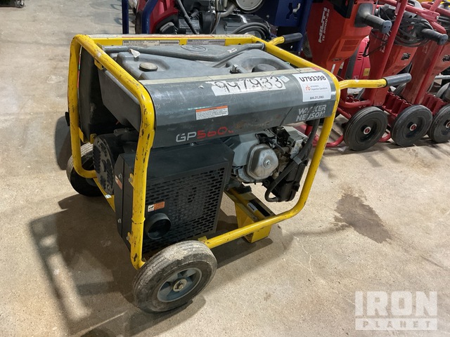 2017 Wacker Neuson GP5600A 16 kW Mobile Portable Generator Set in ...