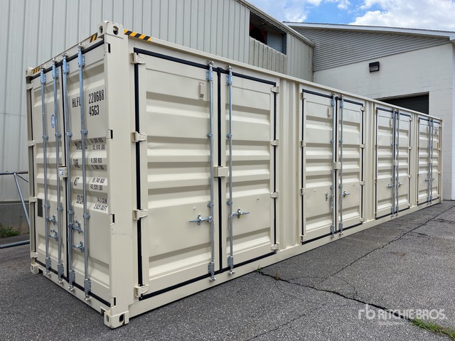 2024 Machpro MP-C40 40 ft High Cube Multi-Door Storage Container ...