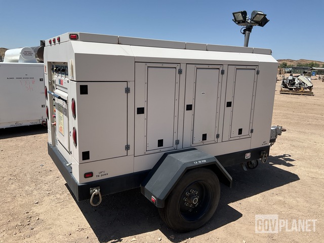 Surplus Bauer Compressors DDTR 26-WRAF Breathing Air Trailer in Yermo ...