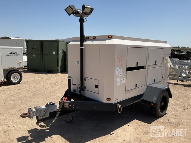 Surplus Bauer Compressors DDTR 26-WRAF Breathing Air Trailer in Yermo ...