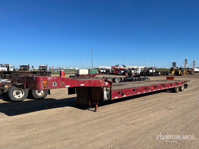 1997 Landoll 660 48 ft T/A Sliding Axle Trailer | Ritchie Bros. Auctioneers