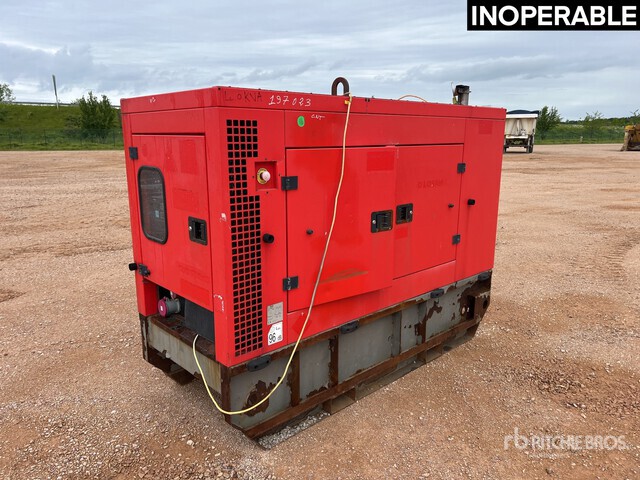 2015 Doosan G40 40 kVA Skid-Mounted Groupe Electrogene Generator Set ...