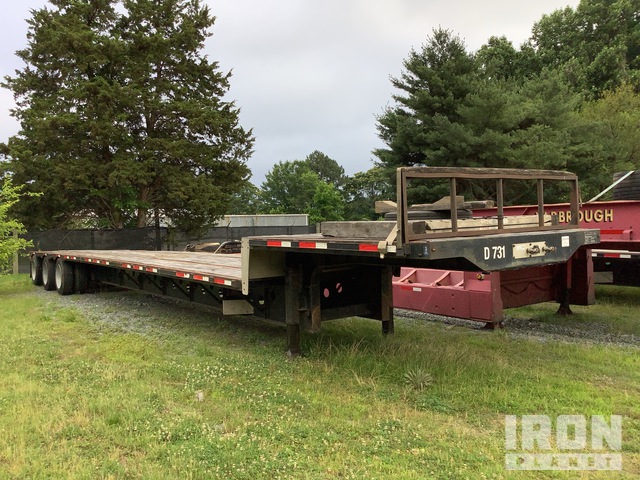 2012 Transcraft DTL3000 53 ft Tri/A Single Drop Step Deck Trailer in ...