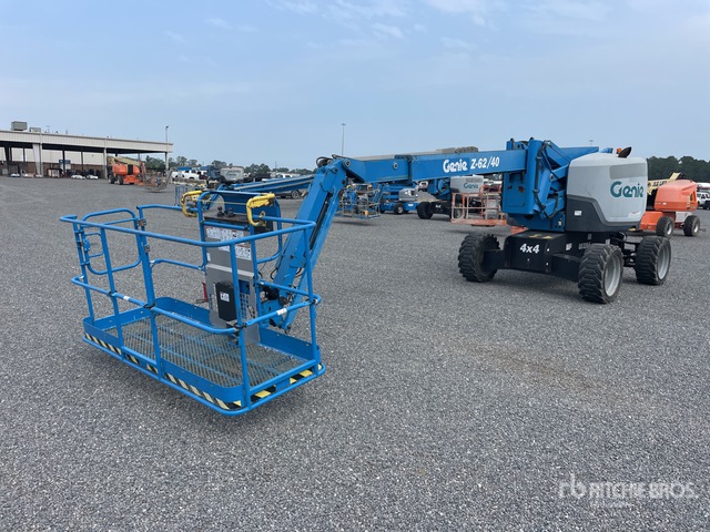 2017 Genie Z-62/40 4WD Diesel Articulating Boom Lift | Ritchie Bros ...