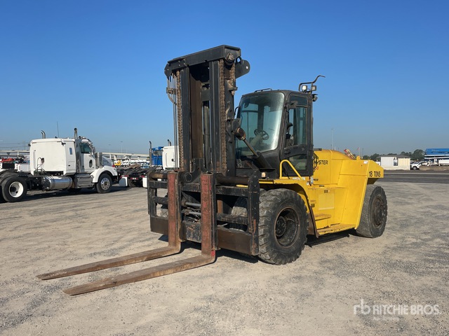 2013 Hyster H450HD 39600 lb Pneumatic Tire Forklift | Ritchie Bros ...