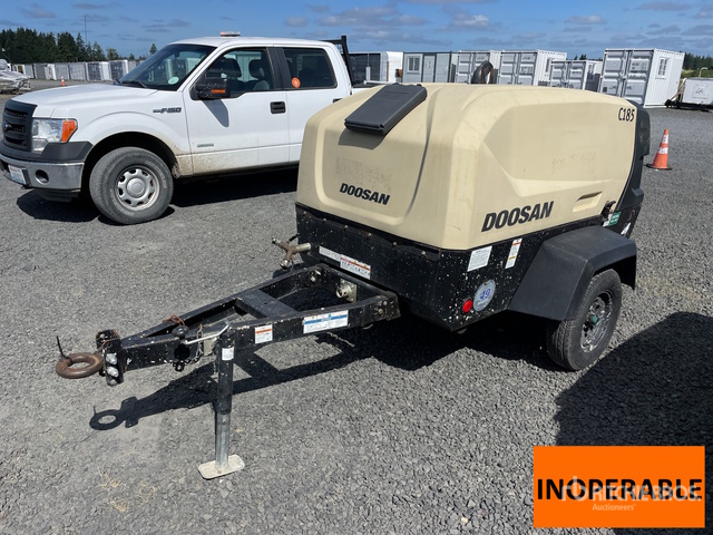 2019 Doosan C185 Mobile Air Compressor (Inoperable) | Ritchie Bros ...