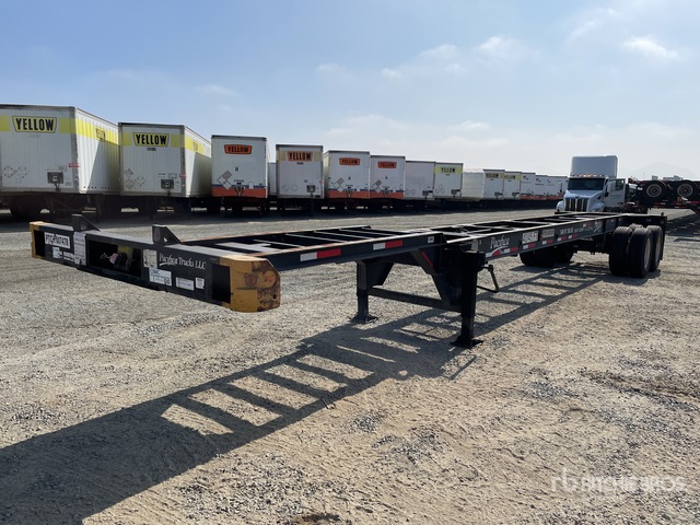 2017 CIMC SZJ9342TJZ54 45 ft T/A Extendable Container Trailer | Ritchie ...