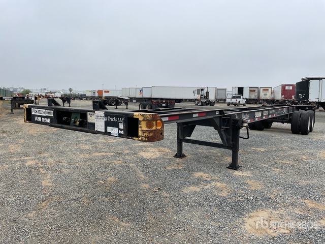 2017 CIMC 45 ft T/A Extendable Container Trailer | Ritchie Bros ...