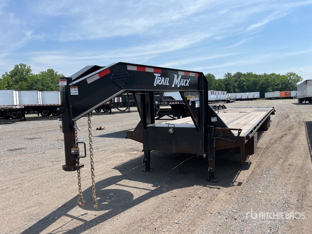 2023 Trailmax T/A Gooseneck Equipment Trailer | Ritchie Bros. Auctioneers