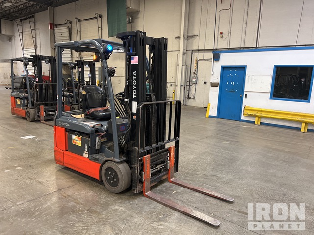 2019 Toyota 8FBE15U 2650 lb Electric Forklift in Lenexa, Kansas, United ...