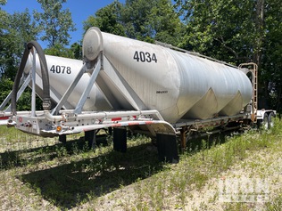 2001 Stephens DB5931 1000 cft T/A Pneumatic Bulk Trailer in Westfield ...