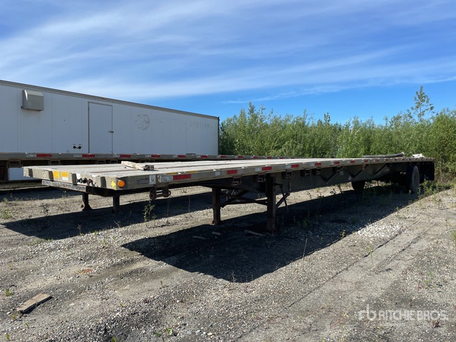 2014 Utility FS2CHA 53 ft T/A Spread Axle Flatbed Trailer | Ritchie ...
