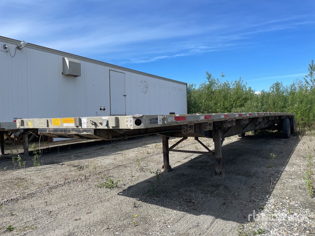 2014 Utility FS2CHA 53 ft T/A Spread Axle Flatbed Trailer | Ritchie ...