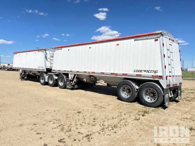 2013 Lode King Super B-Train Lead Grain Trailer in Nisku, Alberta ...