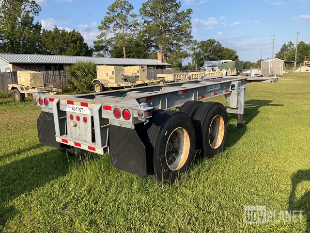 Surplus 2000 Armor Chassis ACG240 Container Trailer in Lake Butler ...