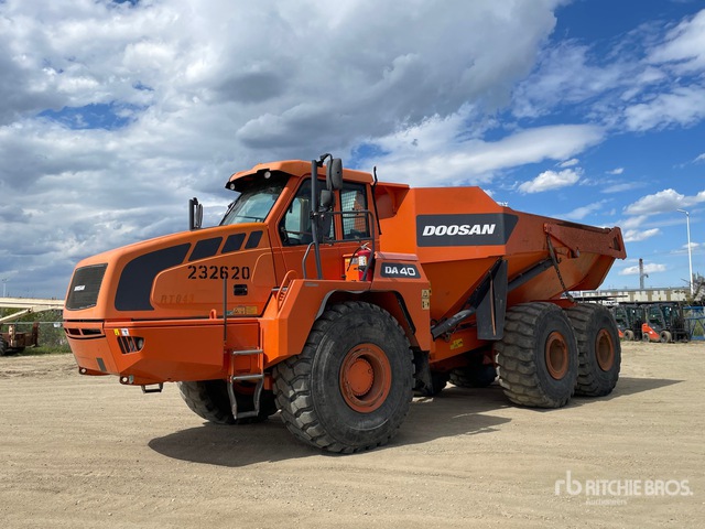 2012 Doosan DA40 Articulated Dump Truck | Ritchie Bros. Auctioneers