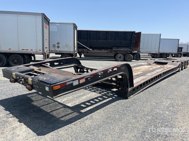 2005 Murray Tri/A Removable Gooseneck Lowboy Trailer | Ritchie Bros ...