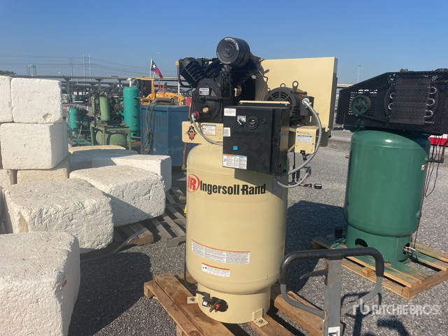 Ingersoll Rand 35 cfm Electric 120 gal Air Compressor | Ritchie Bros ...