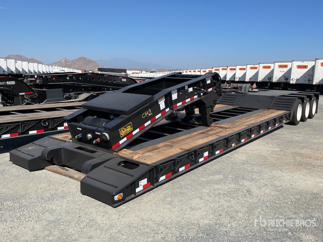 2024 Witzco RG-52 Challenger Tri/A Removable Gooseneck Lowboy Trailer (Unused) | Ritchie Bros ...