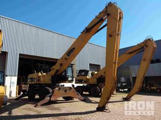 2014 Cat M325D-MH Wheel Excavator in FOB Santo Port, Brazil, Sao Paulo ...