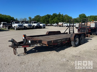 2015 Lucon 7T162BW 16 ft T/A Equipment Trailer in New Berlin, Wisconsin ...