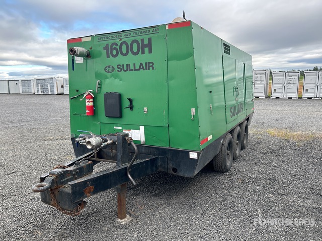 2005 Sullair 1600H 1600 cfm Mobile Air Compressor | Ritchie Bros ...
