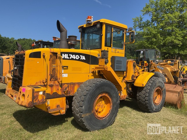 Hyundai HL740-7A Wheel Loader in Grantville, Pennsylvania, United ...