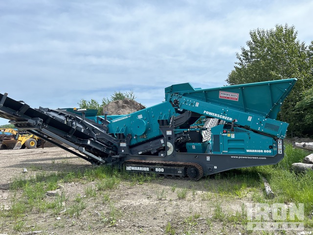 2022 Powerscreen Warrior 800 Tracked Incline Screen Plant in Huntsville ...
