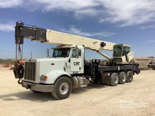 2008 National 1800 Series 40 ton Straight Boom on 2009 Peterbilt 367 ...