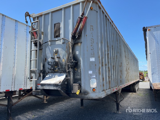 2007 Interstate Manufacturing Co 53 ft Quad/A Moving Floor Trailer ...