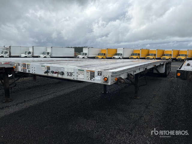 2005 Wilson CF900 52 ft Quad/A Flatbed Trailer | Ritchie Bros. Auctioneers