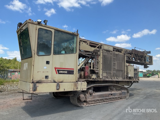 Ingersoll Rand DM45E Crawler Mounted Blasthole Drill | Ritchie Bros ...
