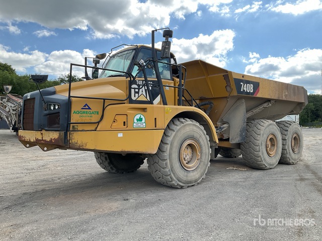 2011 Cat 740B Articulated Dump Truck | Ritchie Bros. Auctioneers