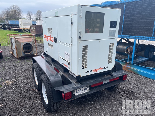 2012 Multiquip DCA-45SSIU4 36 kW Mobile Generator Set in Batavia, Ohio ...