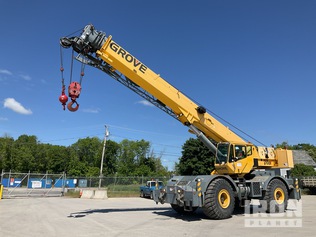 2007 Grove RT700E 60 ton 4x4x4 Rough Terrain Crane in Pittsfield, Maine ...